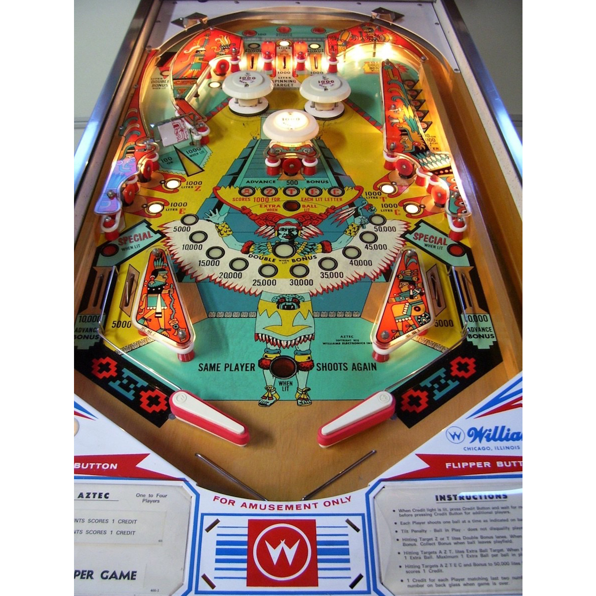 Aztec Pinball Machine - Elite Home Gamerooms | Order Now!