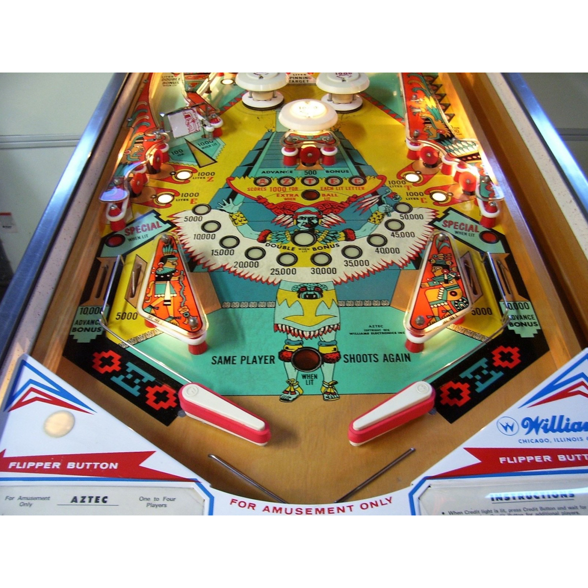 Aztec Pinball Machine - Elite Home Gamerooms | Order Now!