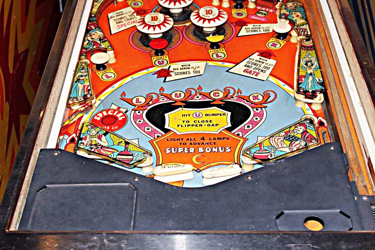 Bazaar Pinball Machine by Bally - Elite Home Gamerooms