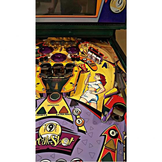 Breakshot Pinball Machine - Elite Home Gamerooms