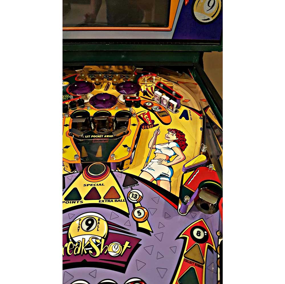 Breakshot Pinball Machine - Elite Home Gamerooms