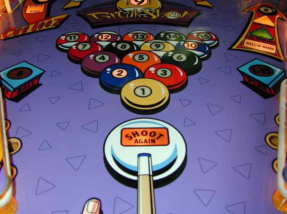 Breakshot Pinball Machine - Elite Home Gamerooms