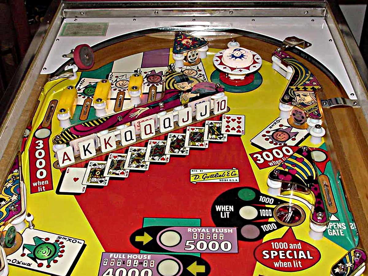 Card Whiz Pinball Machine - Elite Home Gamerooms