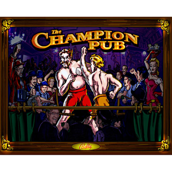 Champion Pub Pinball Machine - Elite Home Gamerooms