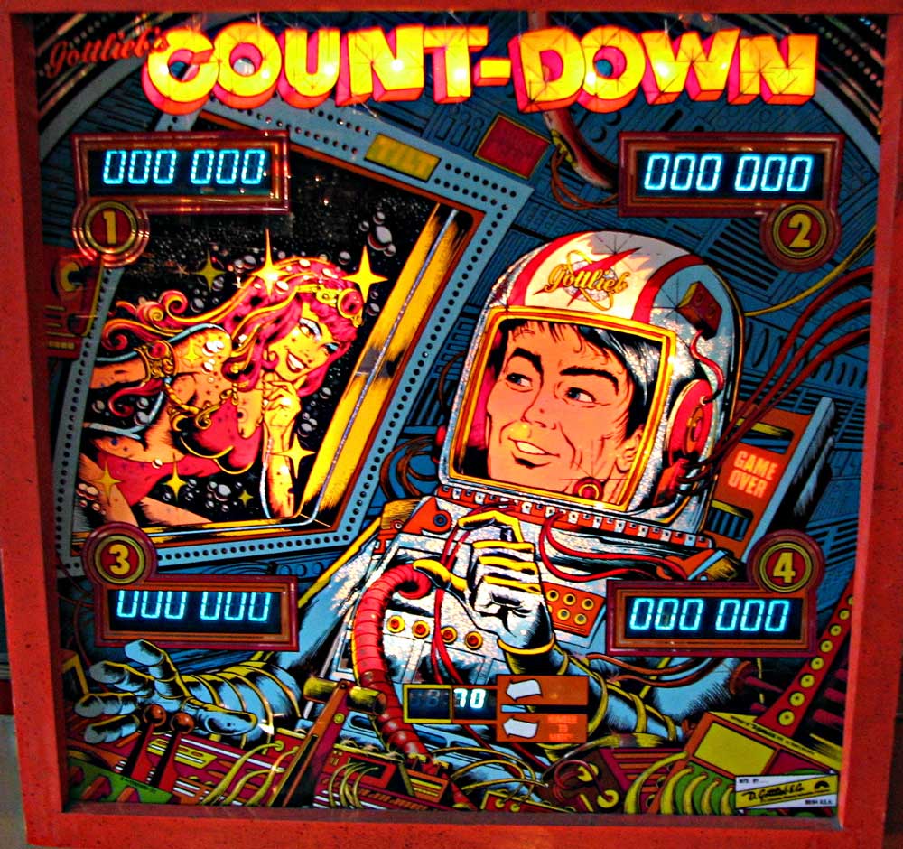 Count-Down Pinball Machine - Elite Home Gamerooms