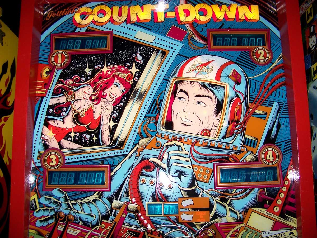 Count-Down Pinball Machine - Elite Home Gamerooms
