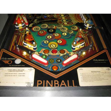 Eight Ball Deluxe Pinball Machine - Elite Home Gamerooms