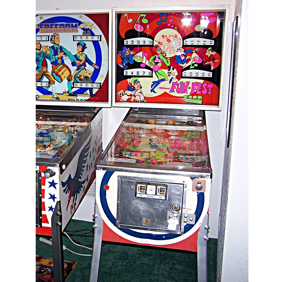 Fun-Fest Pinball Machine by Williams - Elite Home Gamerooms
