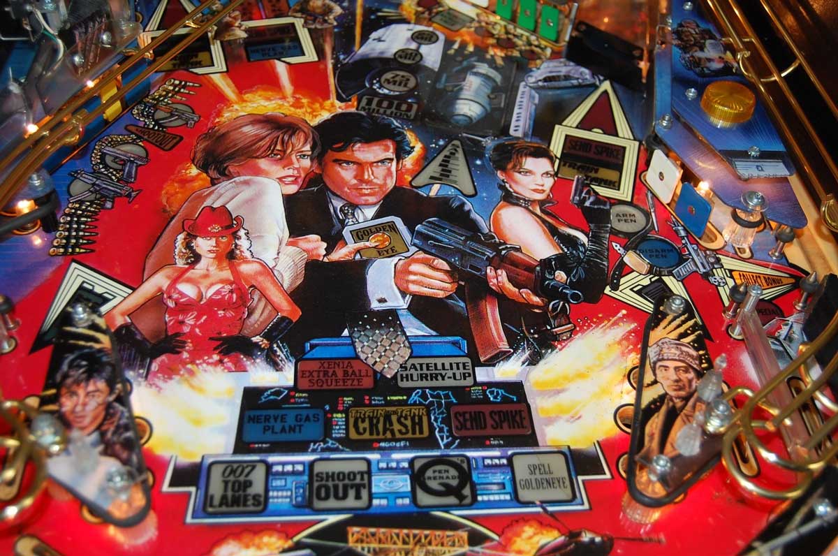007 Goldeneye Pinball Machine - Elite Home Gamerooms