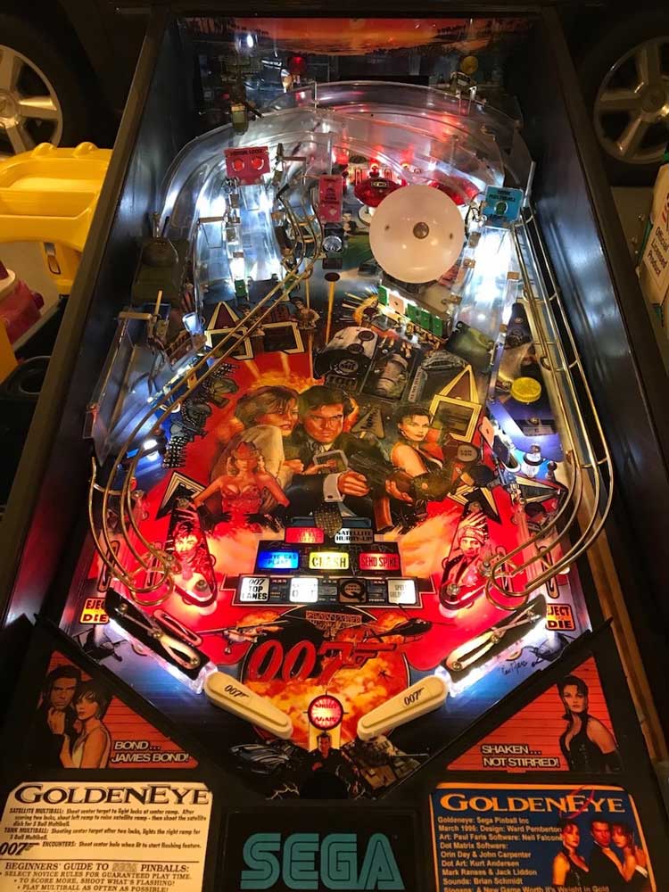 007 Goldeneye Pinball Machine - Elite Home Gamerooms