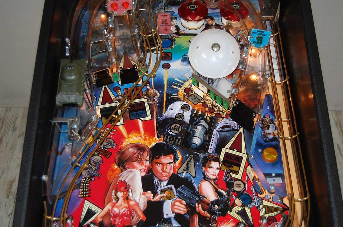 007 Goldeneye Pinball Machine - Elite Home Gamerooms