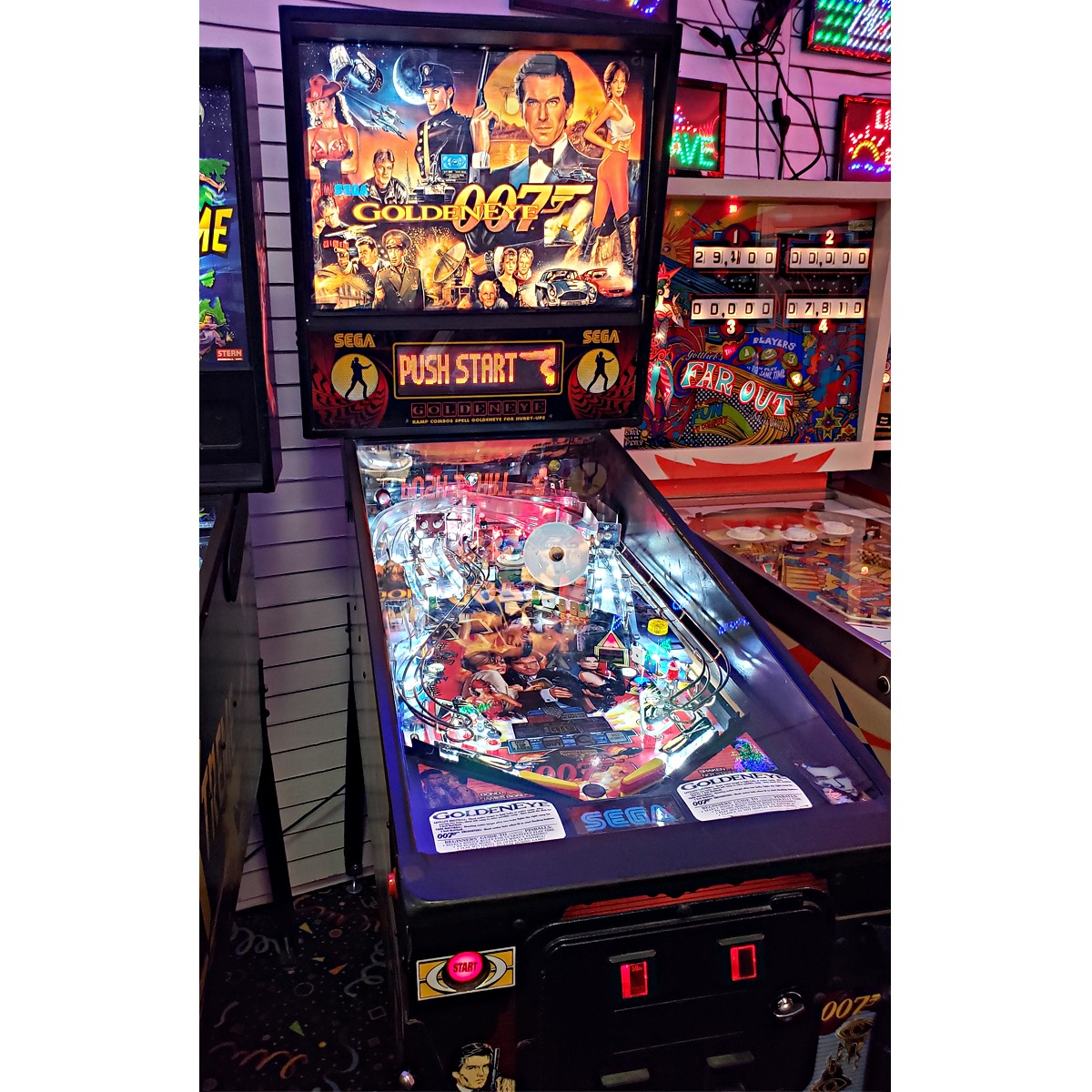 007 Goldeneye Pinball Machine - Elite Home Gamerooms