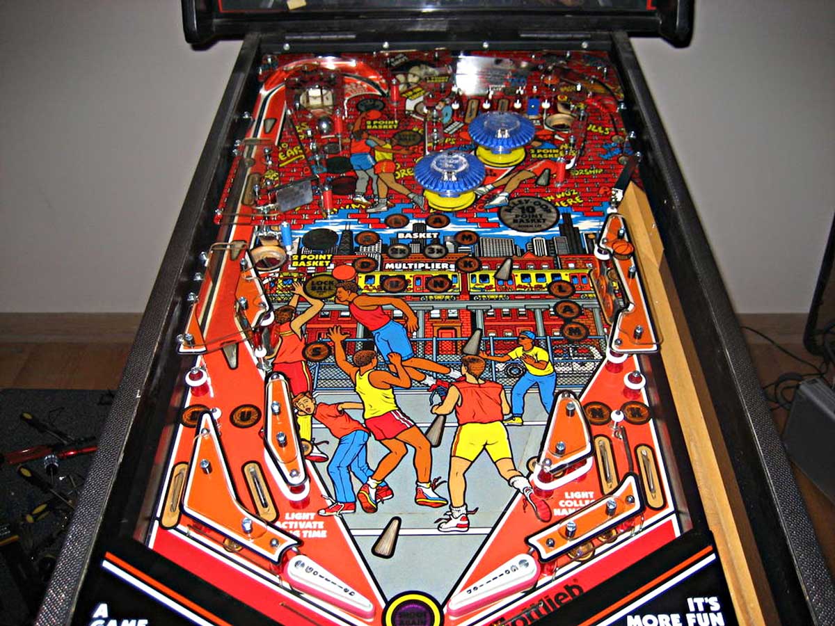Hoops Pinball Machine by Gottlieb - Elite Home Gamerooms