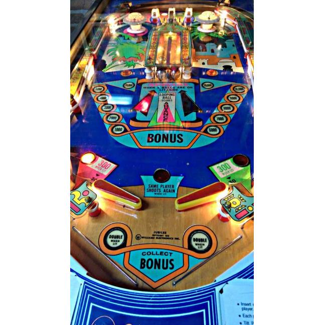 Jubilee Pinball Machine by Williams - Elite Home Gamerooms