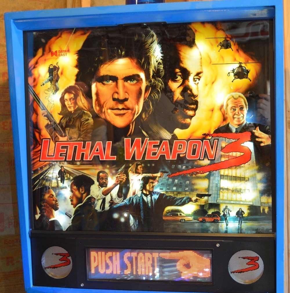 Lethal Weapon 3 Pinball Machine - Elite Home Gamerooms