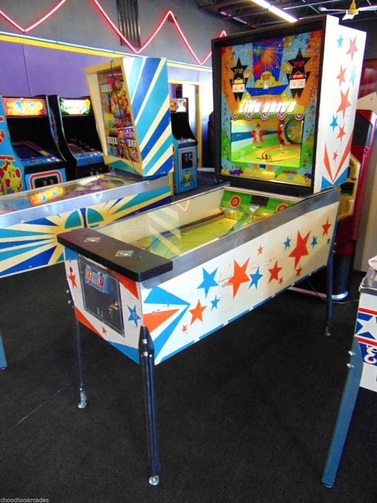 Line Drive Pinball Machine - Elite Home Gamerooms