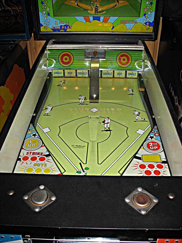 Line Drive Pinball Machine - Elite Home Gamerooms