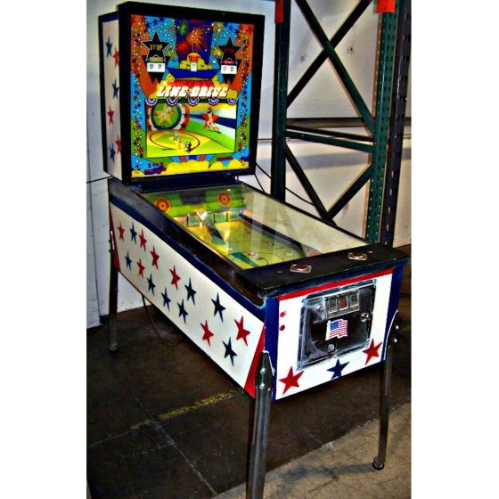 Line Drive Pinball Machine - Elite Home Gamerooms