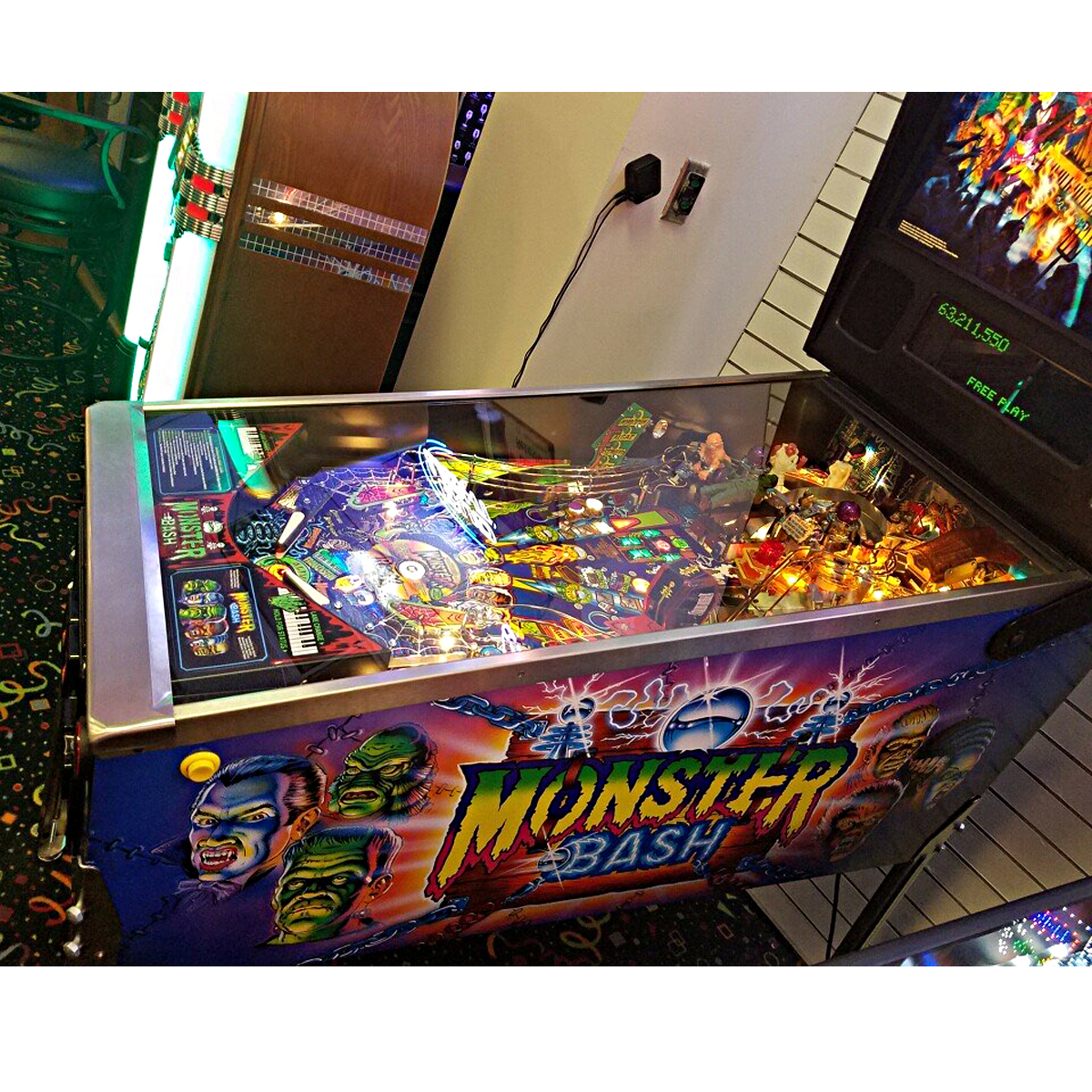 Monster Bash Pinball Machine Remake - Elite Home Gamerooms