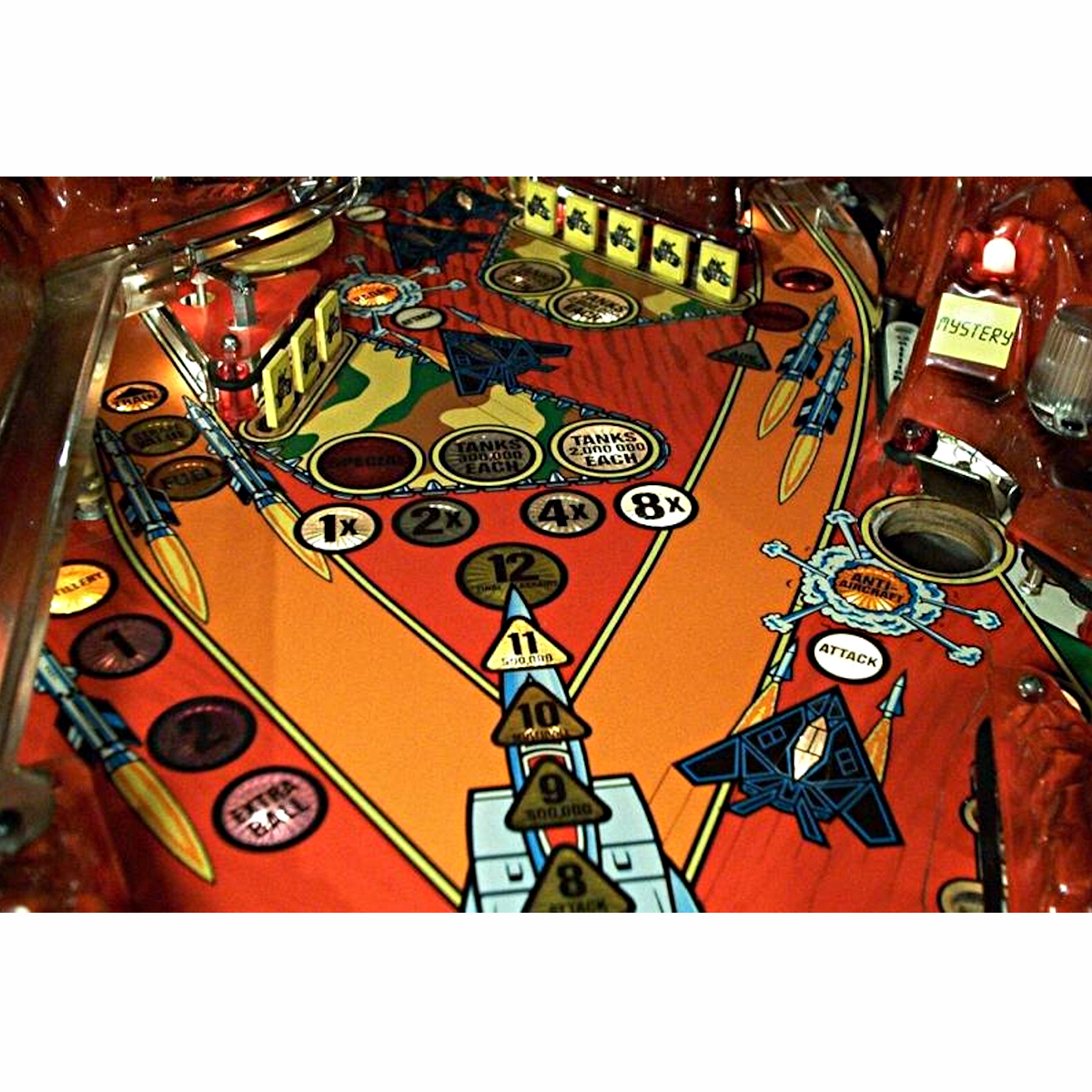 Operation: Thunder Pinball Machine - Elite Home Gamerooms