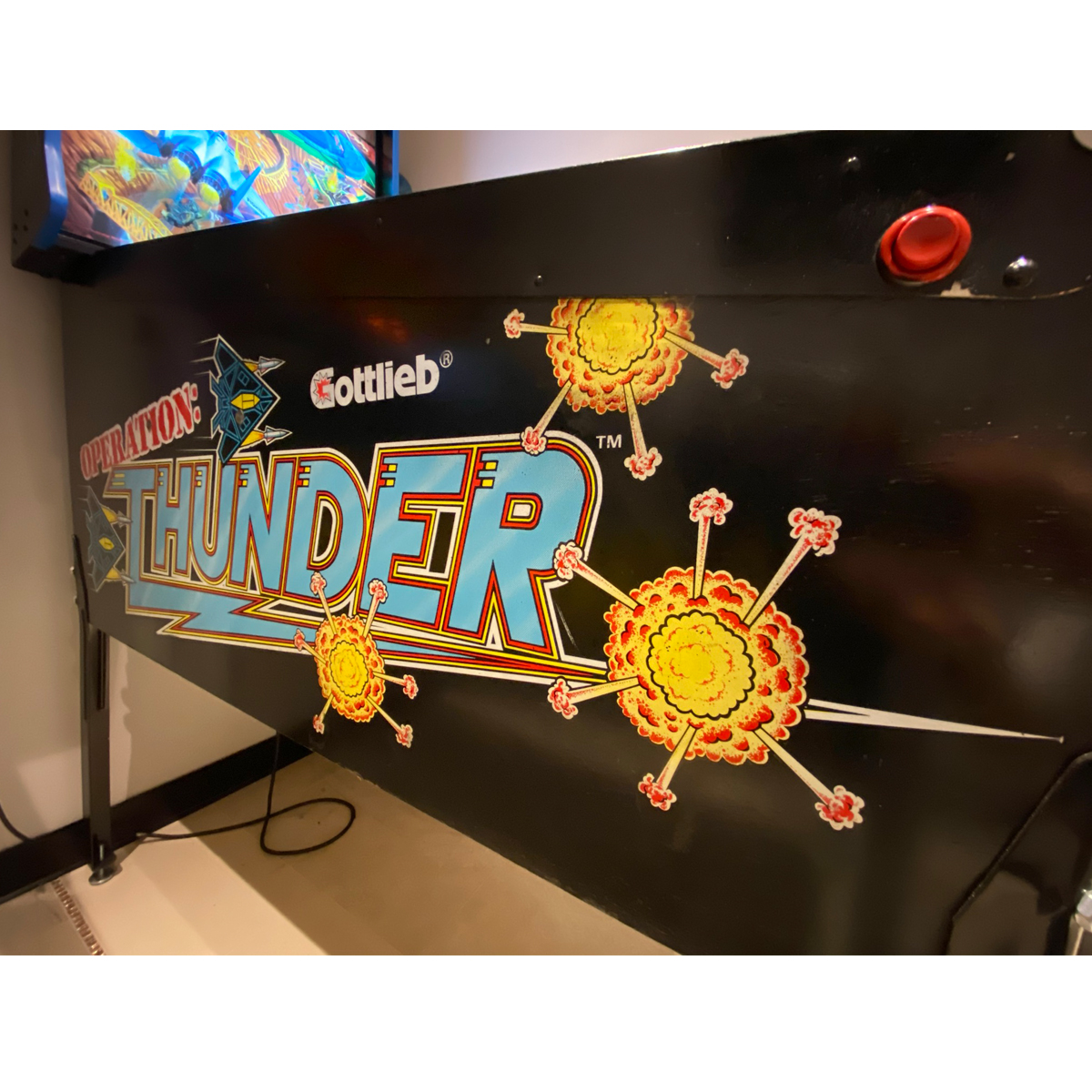 Operation: Thunder Pinball Machine - Elite Home Gamerooms