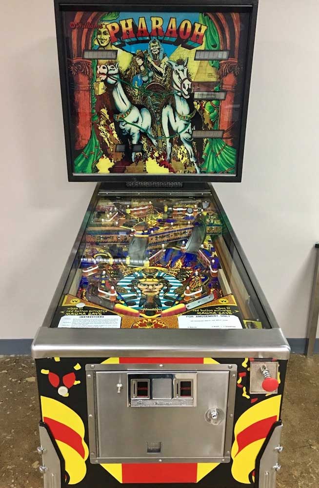 Pharaoh Pinball Machine - Elite Home Gamerooms