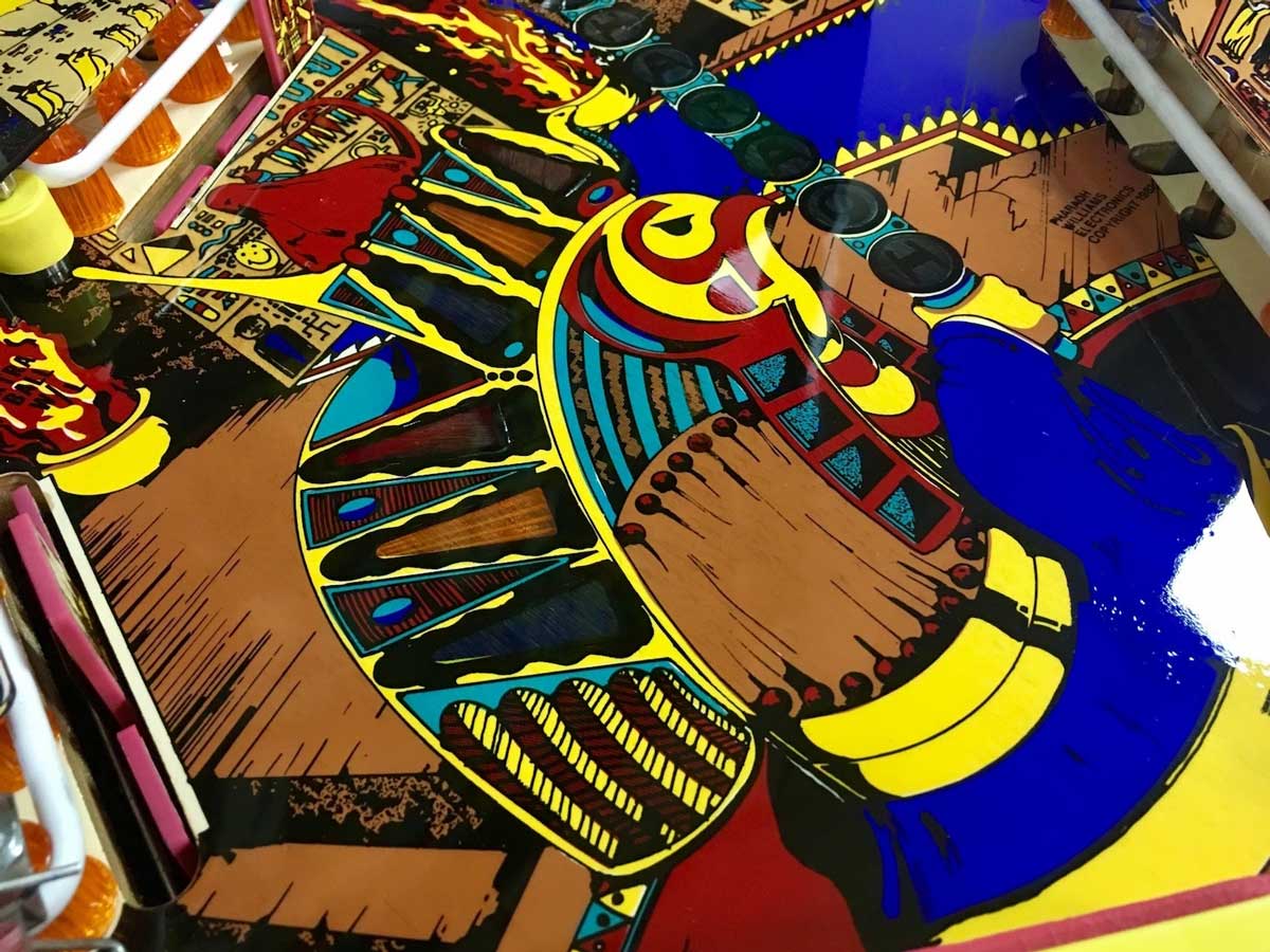 Pharaoh Pinball Machine - Elite Home Gamerooms