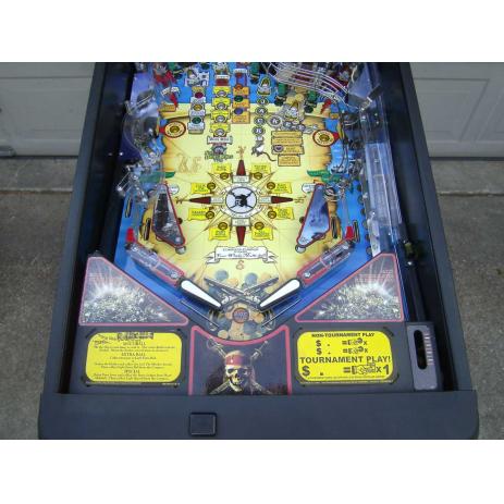 Pirates of the Caribbean Pinball Machine - Upgraded! - Elite Home Gamerooms