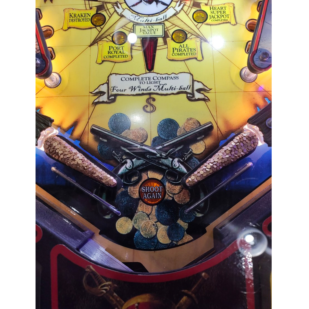 Pirates of the Caribbean Pinball Machine - Upgraded! - Elite Home Gamerooms