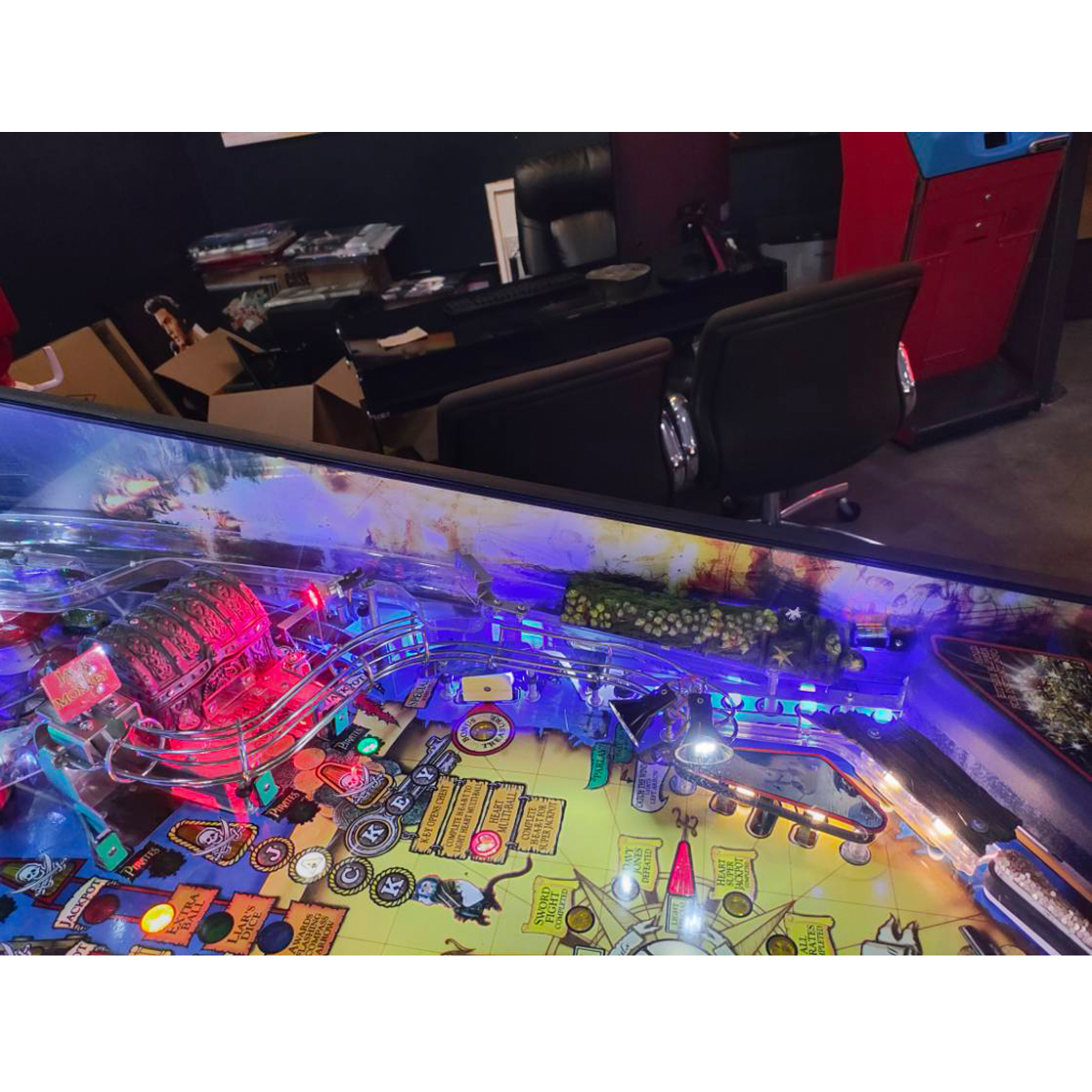 Pirates of the Caribbean Pinball Machine - Upgraded! - Elite Home Gamerooms
