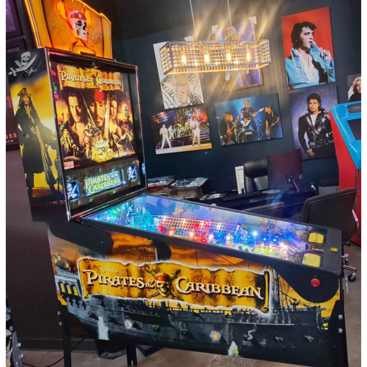 Pirates of the Caribbean Pinball Machine - Upgraded! - Elite Home Gamerooms