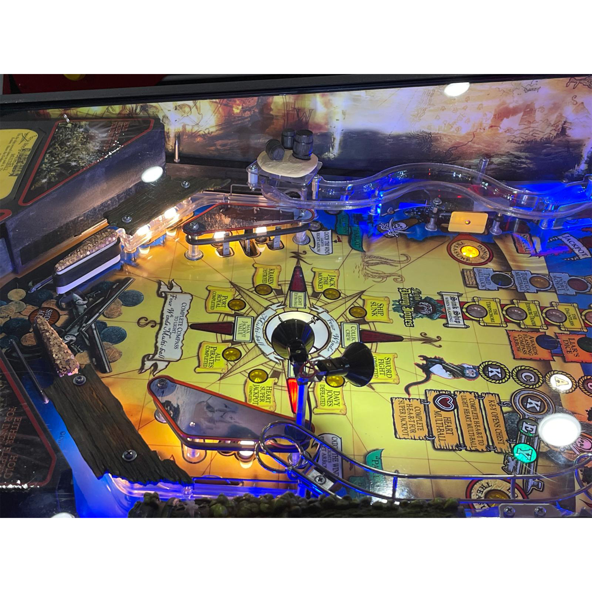 Pirates of the Caribbean Pinball Machine - Upgraded! - Elite Home Gamerooms