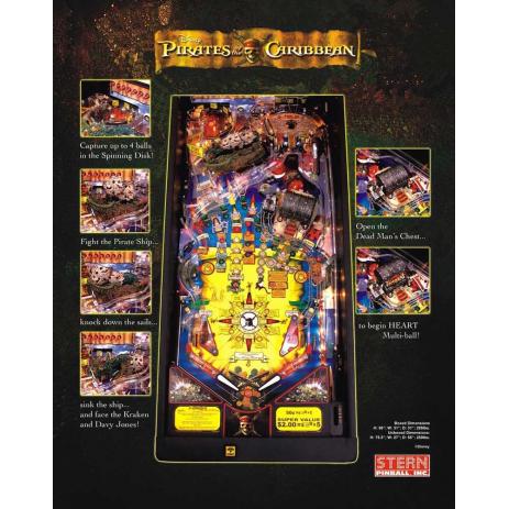 Pirates of the Caribbean Pinball Machine - Upgraded! - Elite Home Gamerooms