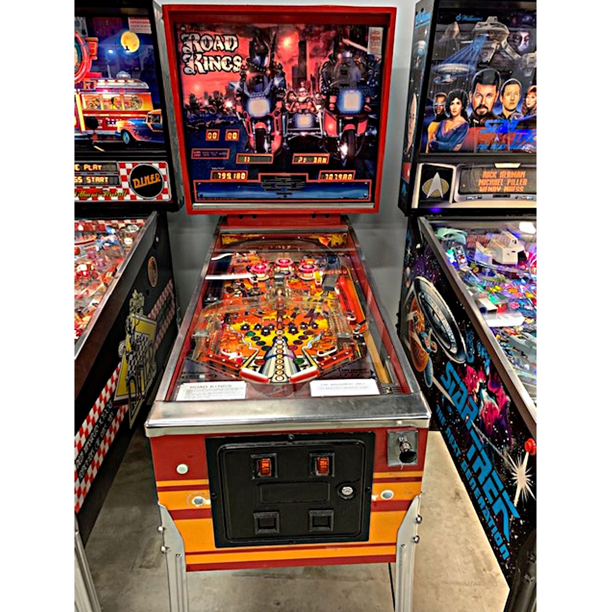 Road Kings Pinball Machine - Elite Home Gamerooms