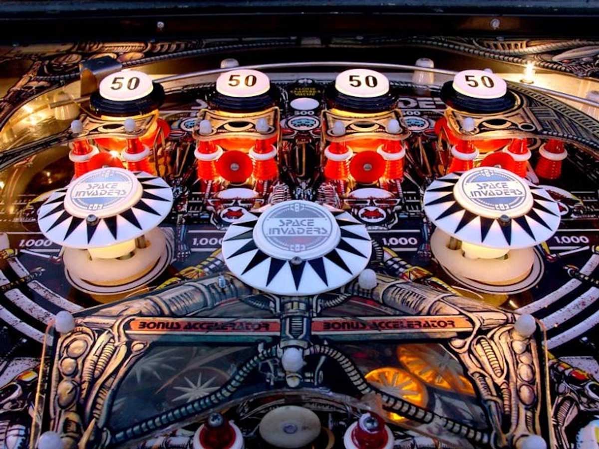 Space Invaders Pinball Machine - Elite Home Gamerooms