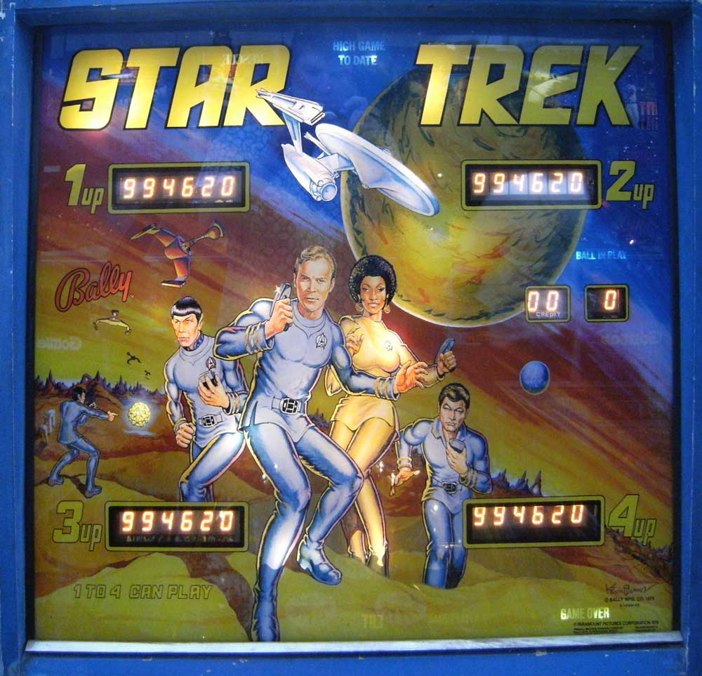 Star Trek Pinball Machine - Elite Home Gamerooms