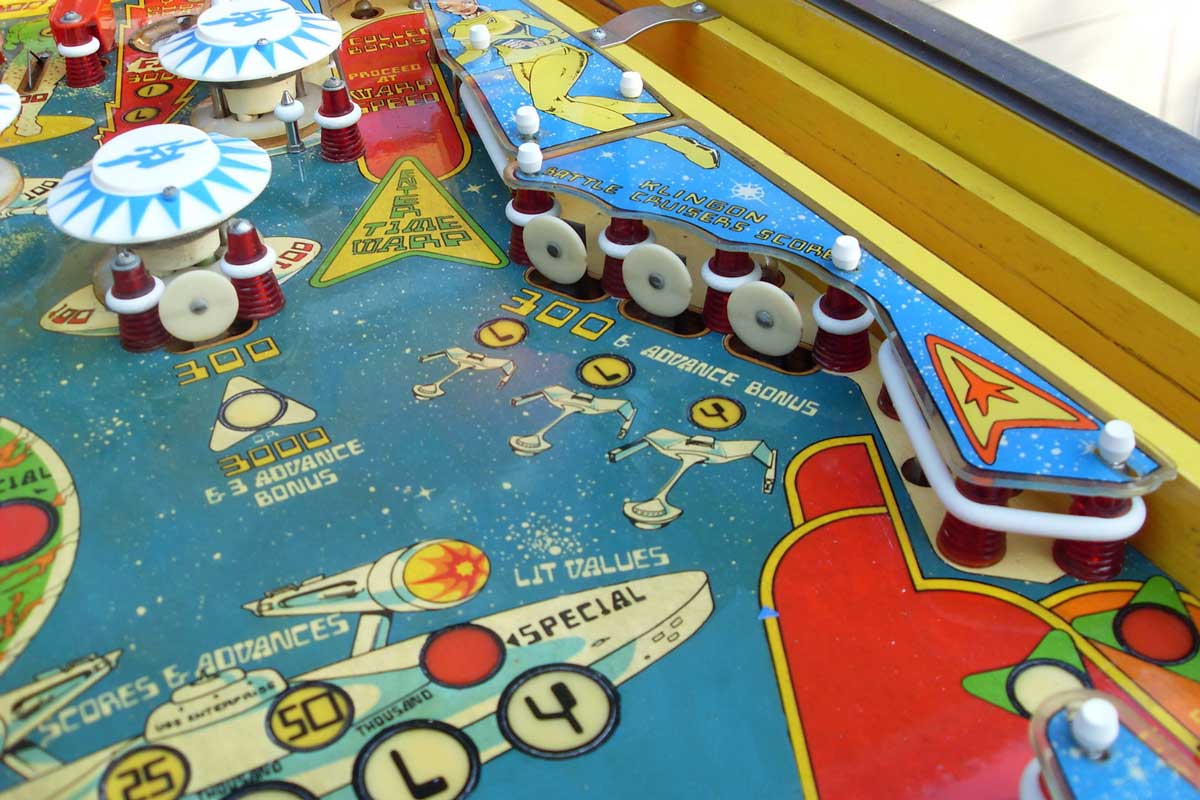 Star Trek Pinball Machine - Elite Home Gamerooms