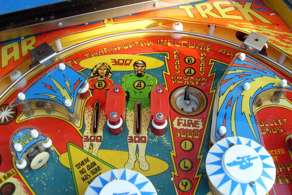 Star Trek Pinball Machine - Elite Home Gamerooms