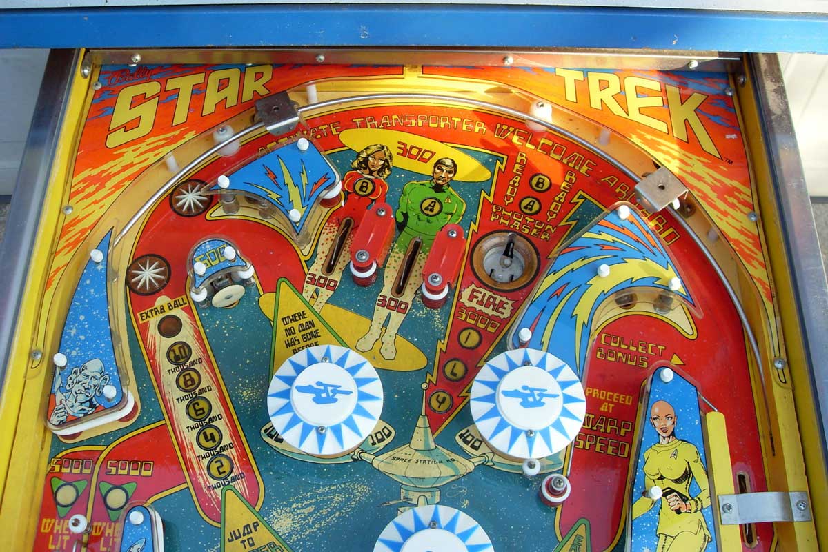 Star Trek Pinball Machine - Elite Home Gamerooms