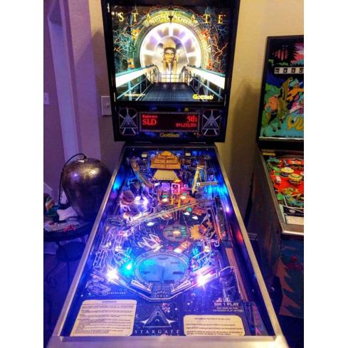 Stargate Pinball Machine - Elite Home Gamerooms