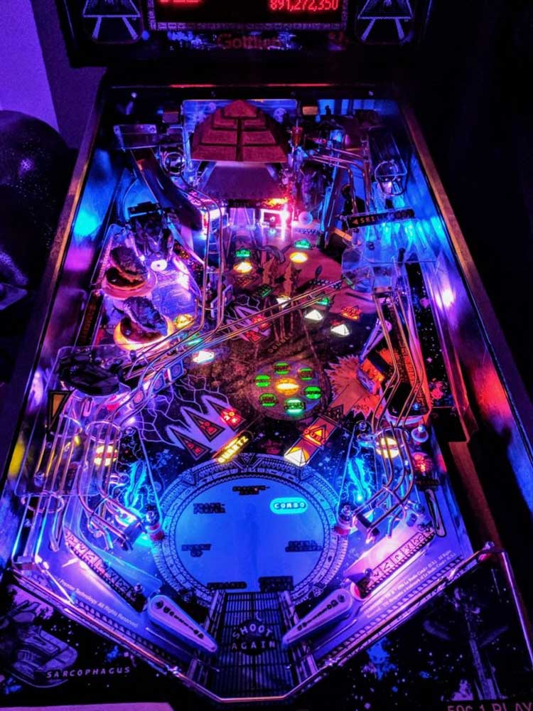Stargate Pinball Machine - Elite Home Gamerooms