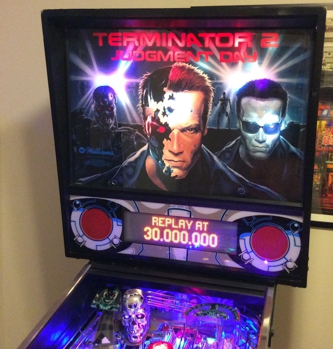 Terminator 2 Pinball Machine - Elite Home Gamerooms