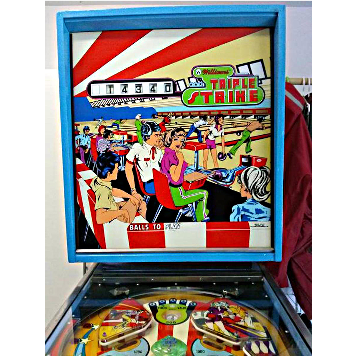 Triple Strike Pinball Machine - Elite Home Gamerooms