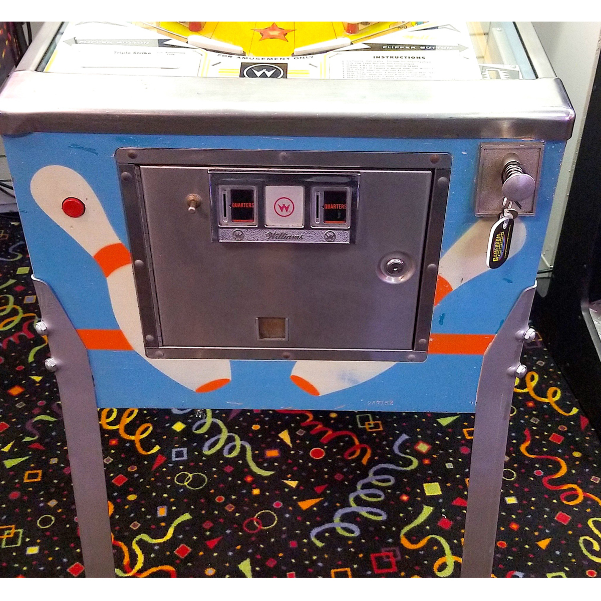 Triple Strike Pinball Machine - Elite Home Gamerooms