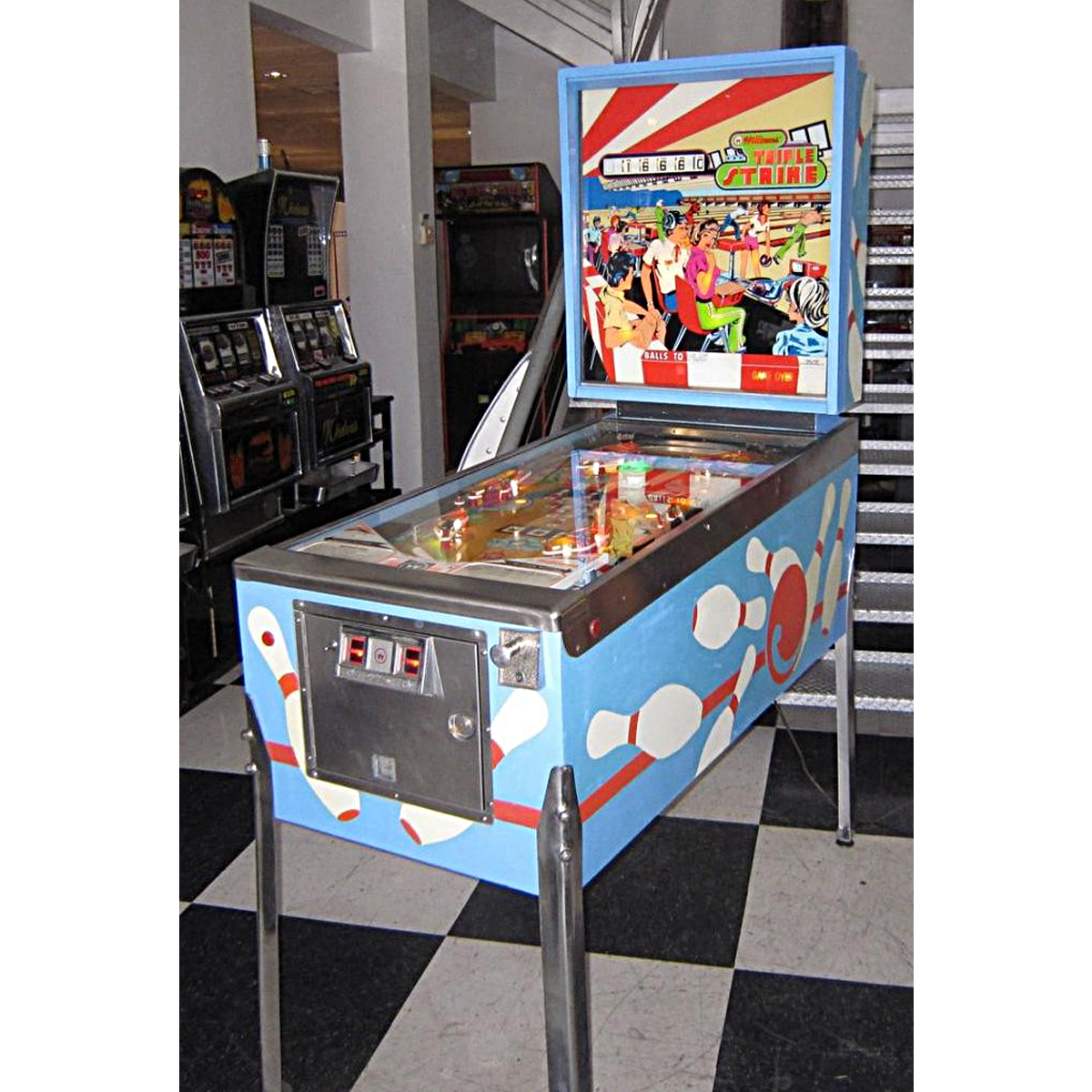 Triple Strike Pinball Machine - Elite Home Gamerooms