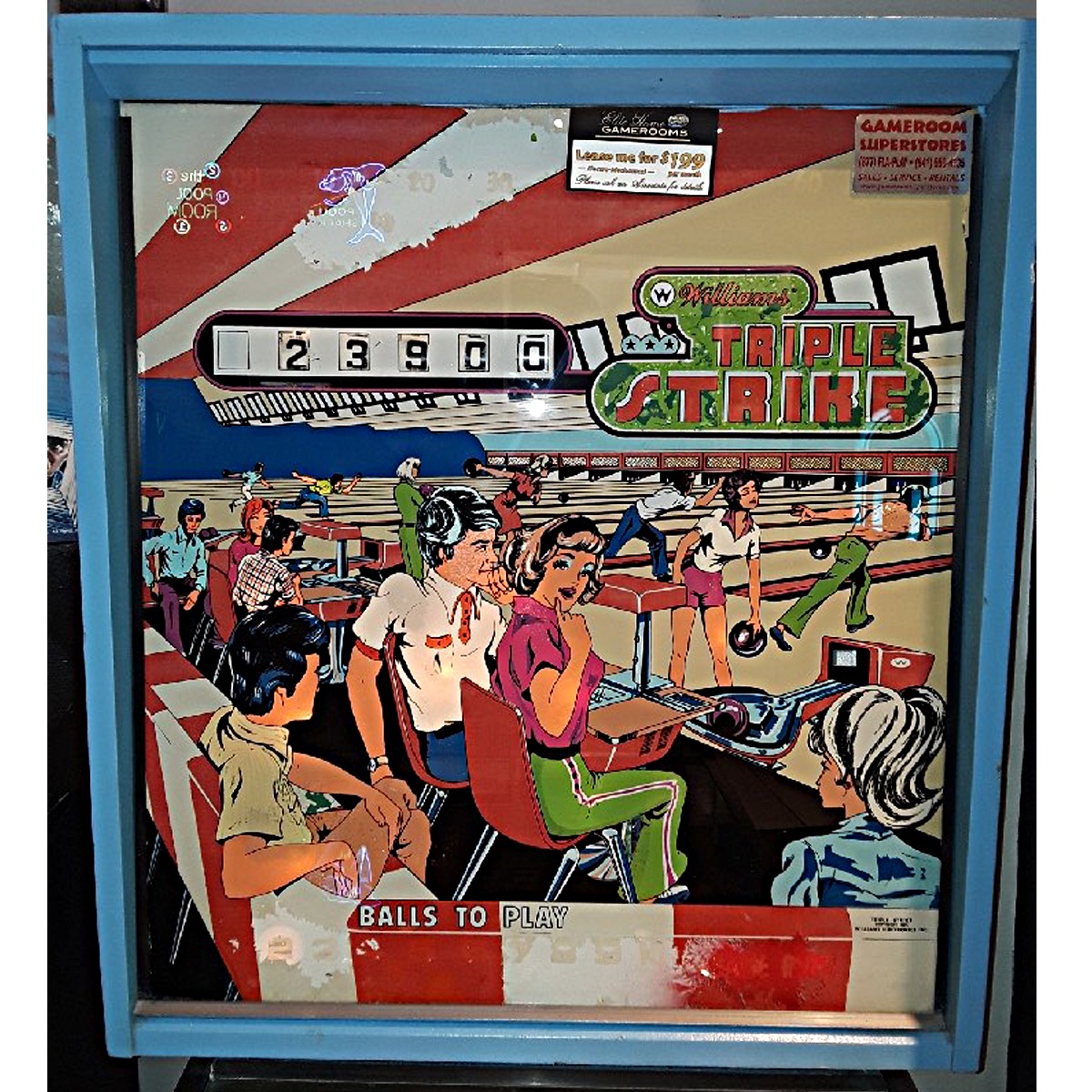 Triple Strike Pinball Machine - Elite Home Gamerooms