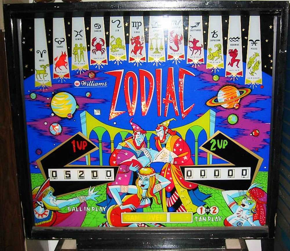 Zodiac Pinball Machine - Elite Home Gamerooms | Pinball