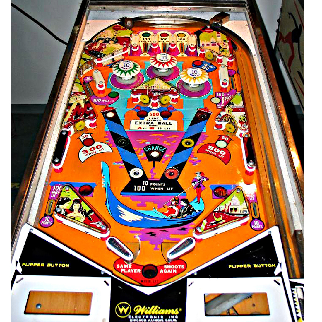 Casanova Pinball Machine - Elite Home Gamerooms