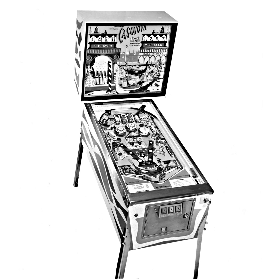 Casanova Pinball Machine - Elite Home Gamerooms