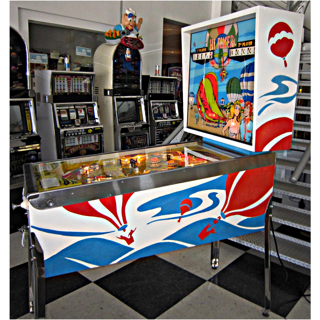 Hi-Flyer Pinball Machine - Elite Home Gamerooms